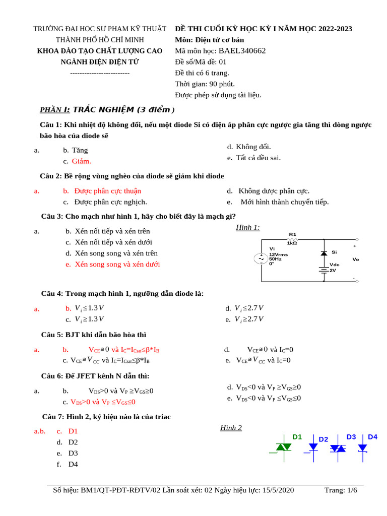 Bael CLC 2022 HK1 | PDF