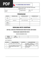 CONTOH RMK. (Rencana Mutu Konstruksi) | PDF | Bisnis | Komputer