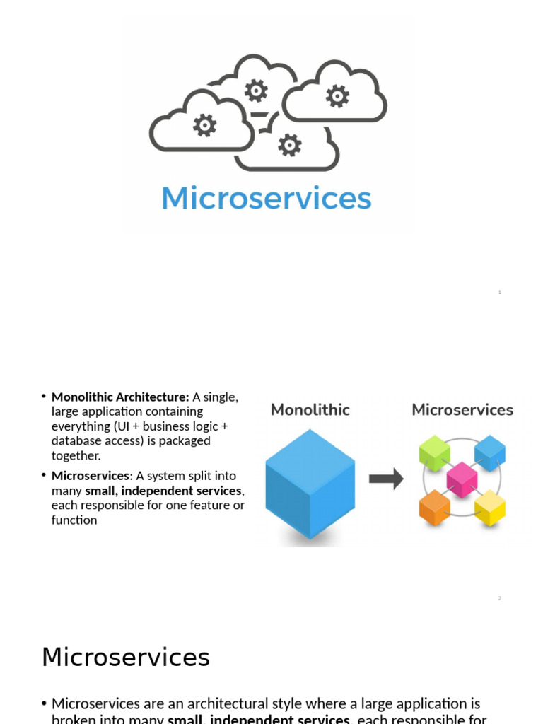Microservices Architecture Explained | PDF | Amazon Web Services | Databases