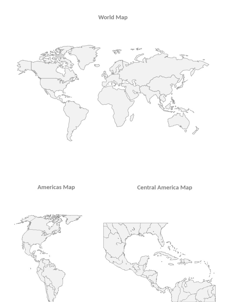Americas Maps 4 3 | PDF