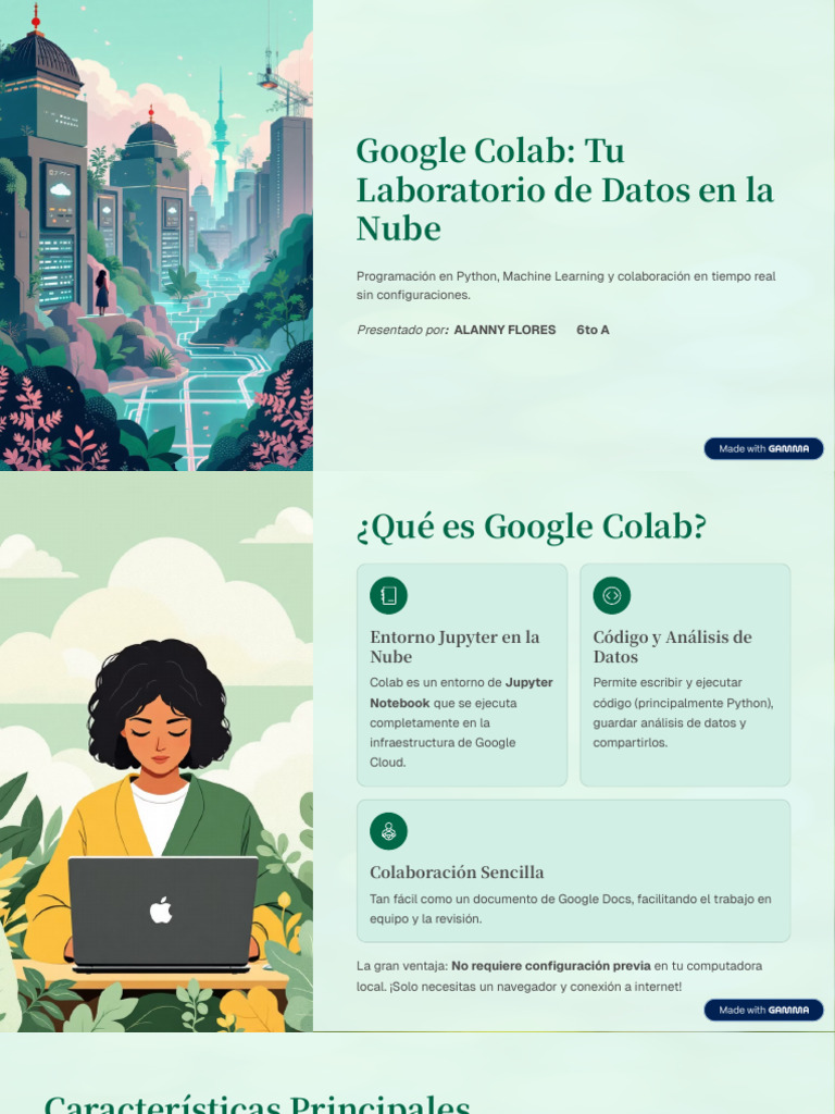 Google Colab: Potencia y Colaboración en Python | PDF | Computación en ...