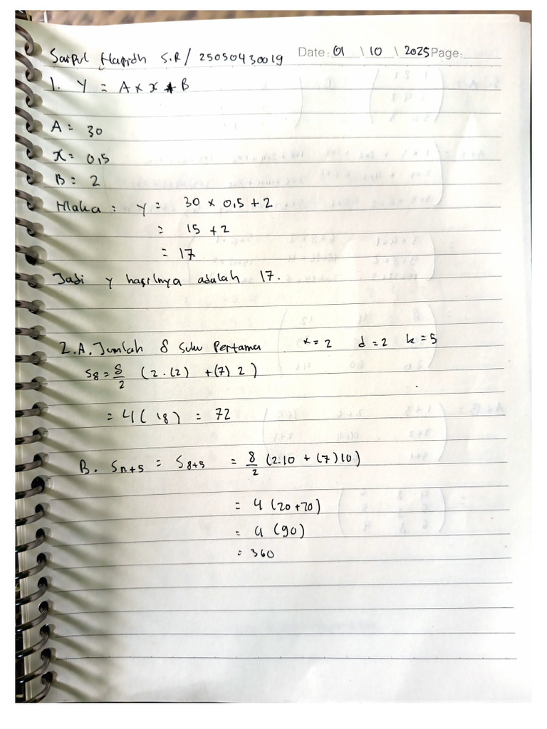 Saiful Hafidh Sr 25050430019 Pte Uts Mtk | PDF