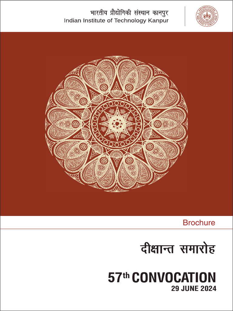 57th Convocation Brochure 2024 | PDF | Catalysis