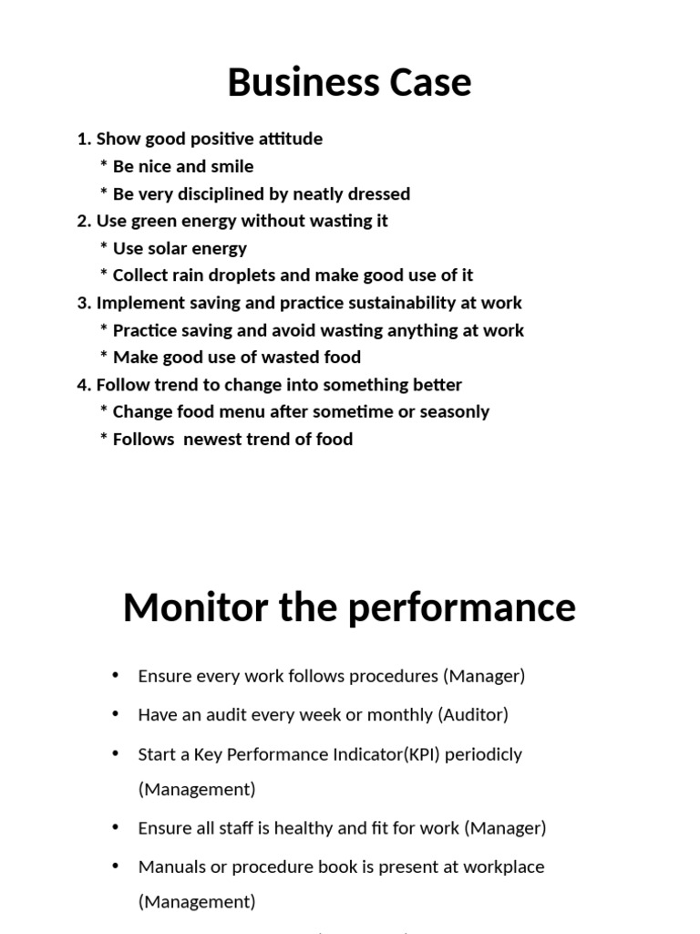 Business Case | PDF