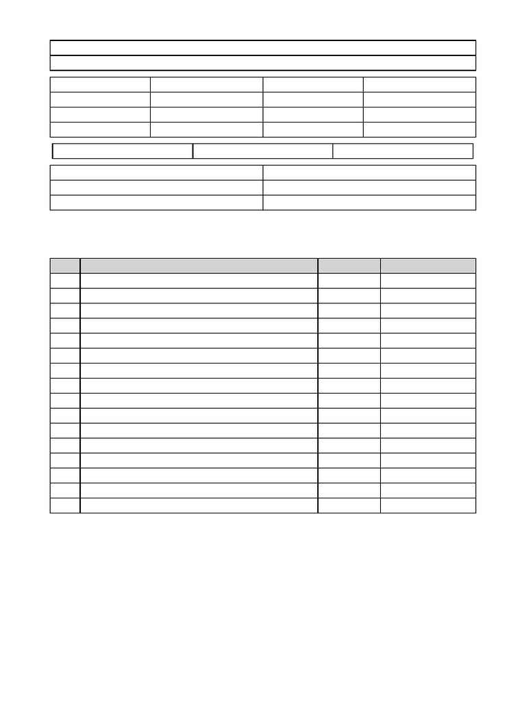 Checklist Mixer Formato Original Cuadrospppppppppppppppppppppppppppp | PDF