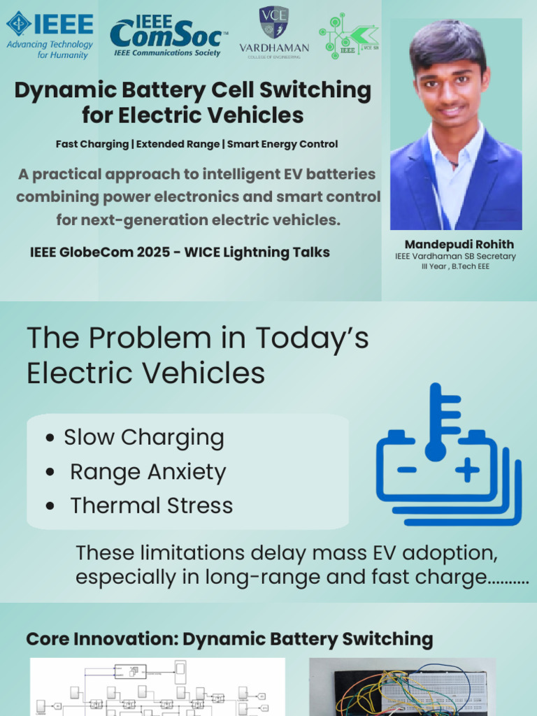 Dynamic Battery Cell Switching For Electric Vehicles | PDF