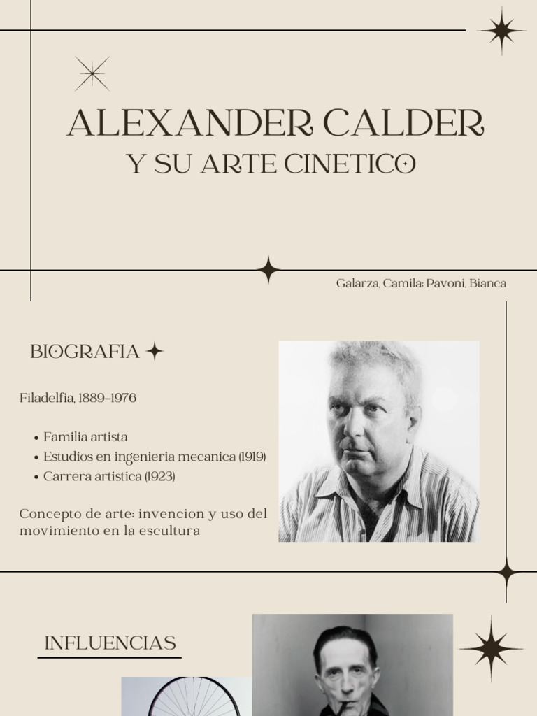 Pulso Del Mundo - Alexander Calder | PDF | Escultura | Las artes