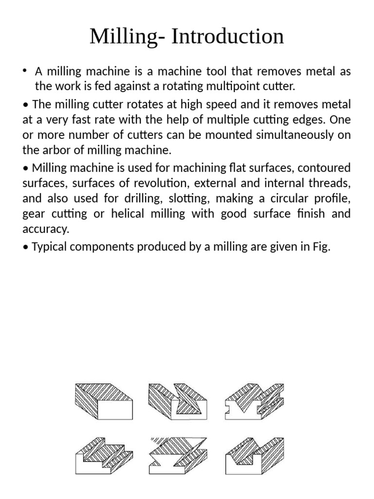 Milling Machine | PDF | Machining | Industrial Processes