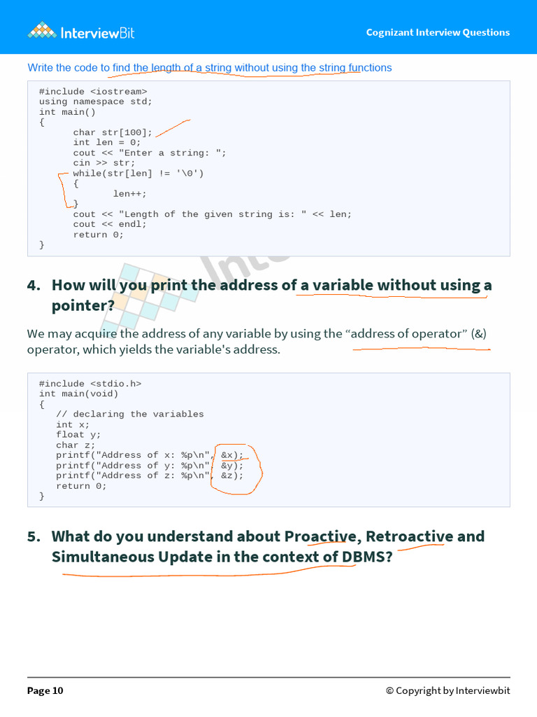 Cognizant Interviewbit | PDF | File System | Router (Computing)