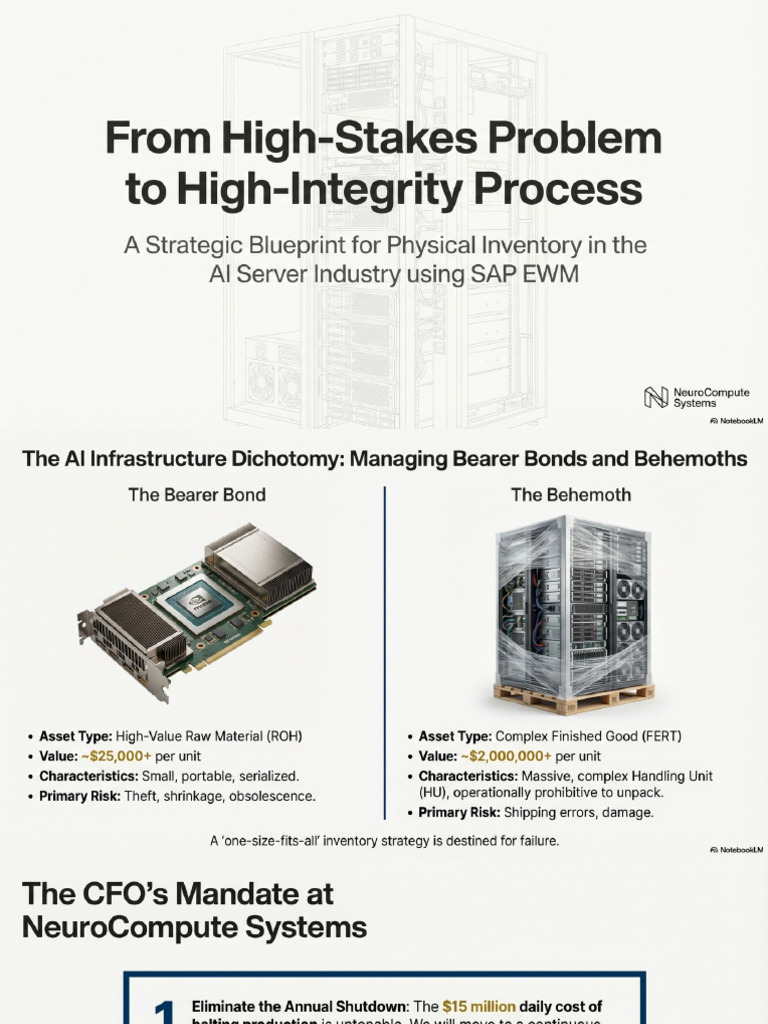 AI Inventory Control Blueprint | PDF
