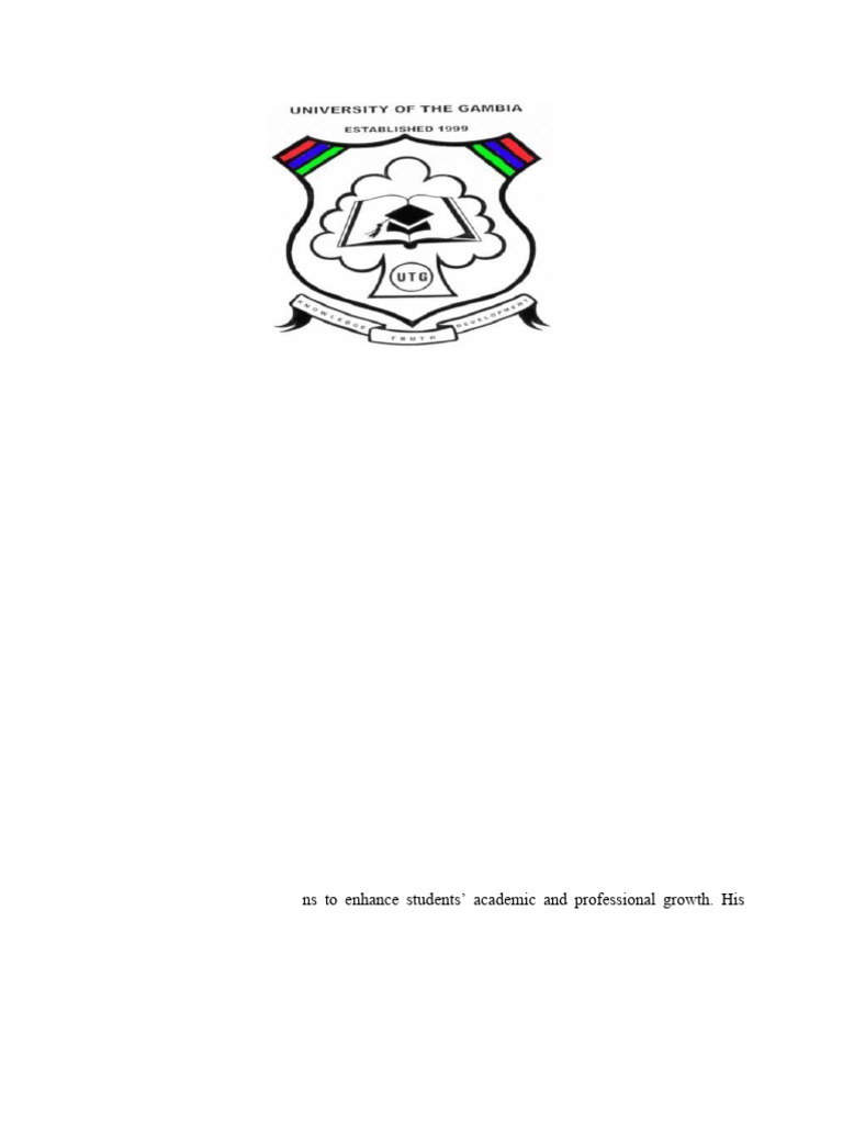 Recommendation for Alhagie Jabbi's Scholarship | PDF