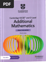 Cambridge IGCSE Additional Mathematics | PDF | Trigonometric Functions ...