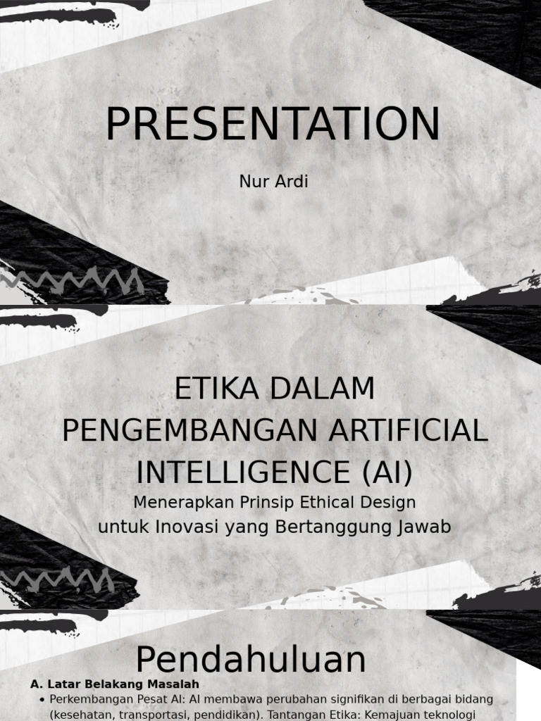 Etika dalam Pengembangan AI yang Bertanggung Jawab | PDF