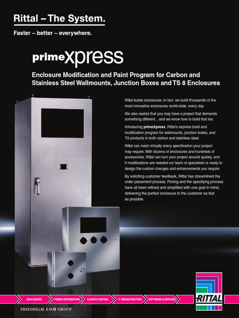 Rittal PrimeXpress Modification and Paint Program 5 3217 | PDF | Paint ...