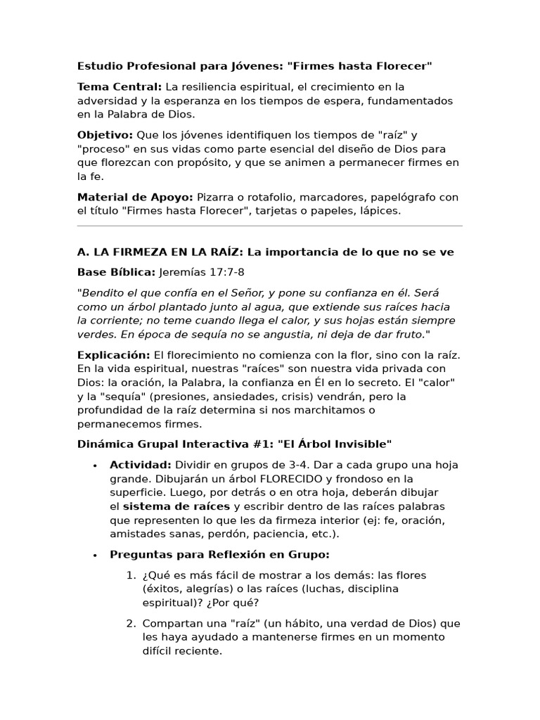 Firmes Hasta Florecer 3 | PDF
