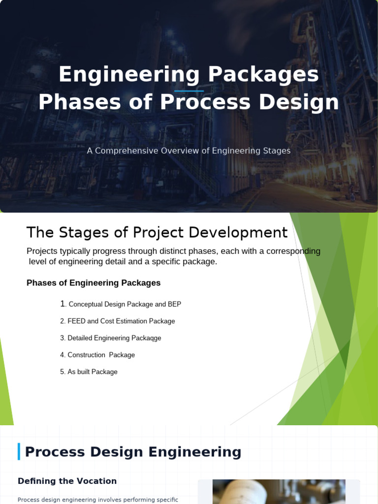 Phases of Engineering Design Packages | PDF | Natural Gas Processing ...