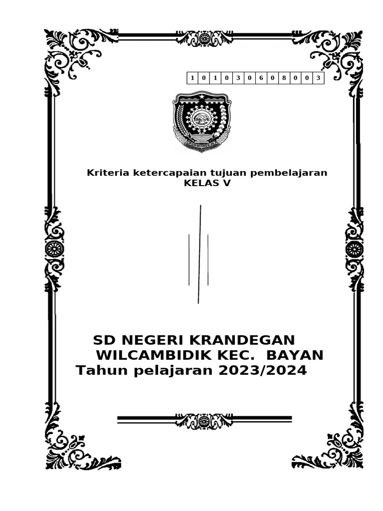 Cover Administrasi | PDF