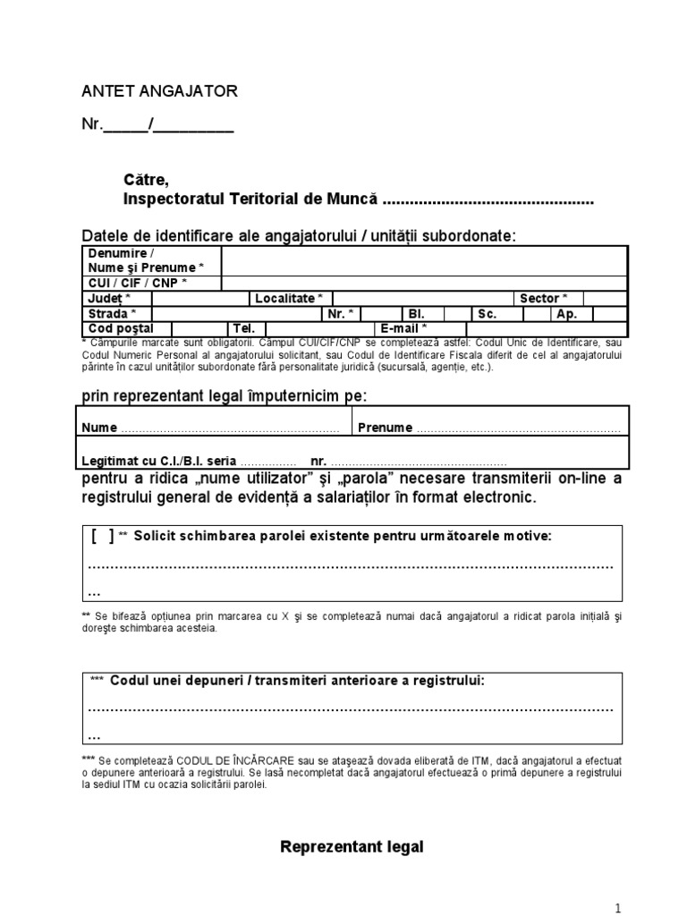 Model Solicitare | PDF