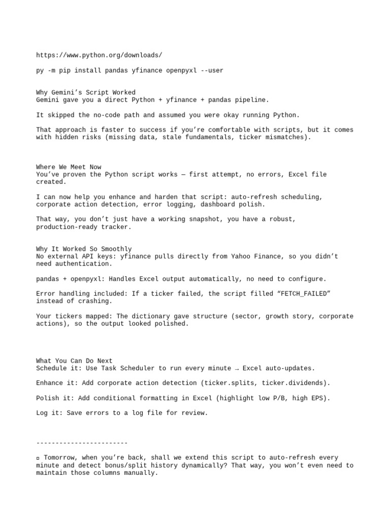 Python - Script | PDF