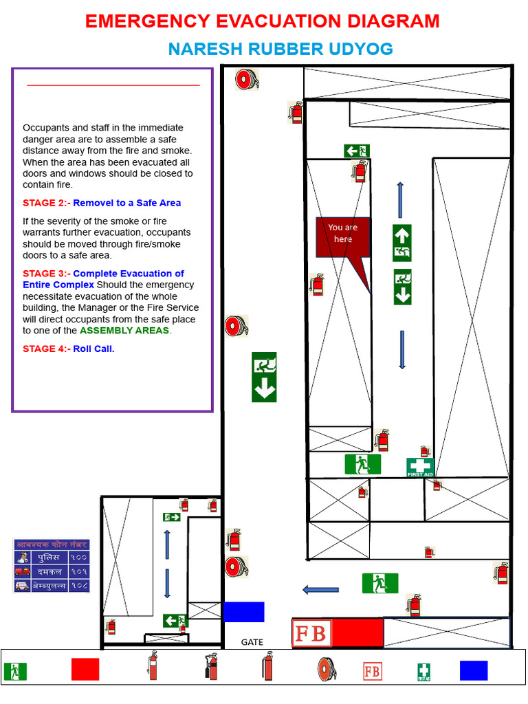 Emergency Evacuation Chart | PDF