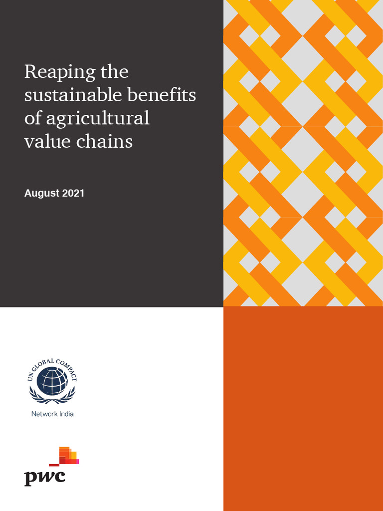Sustainable Agricultural Value Chains | PDF | Sustainability | Agriculture