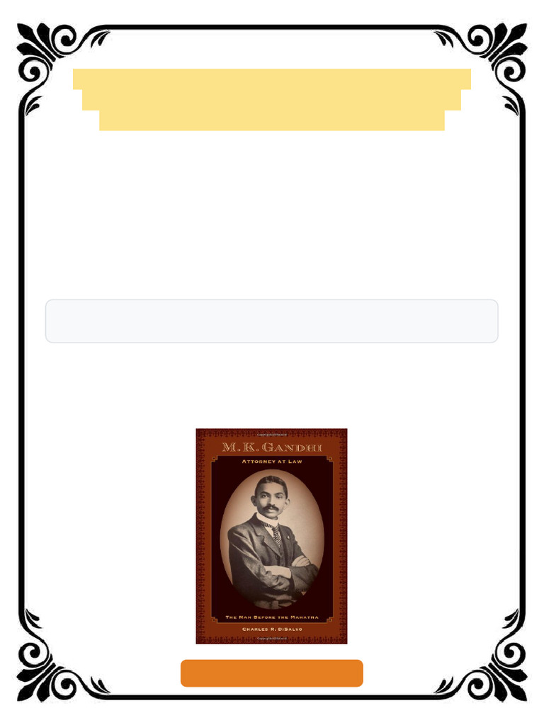 M K Gandhi attorney at law the man before the Mahatma 1St Edition ...