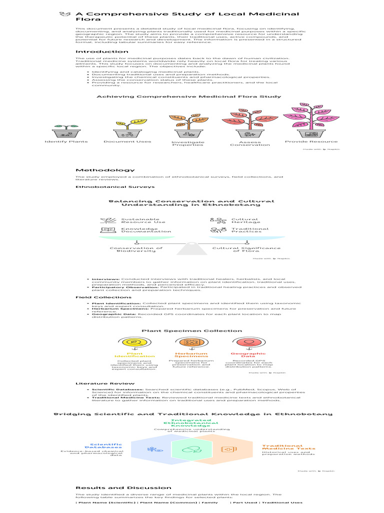 Local Medicinal Plants Study Guide | PDF | Traditional Medicine ...