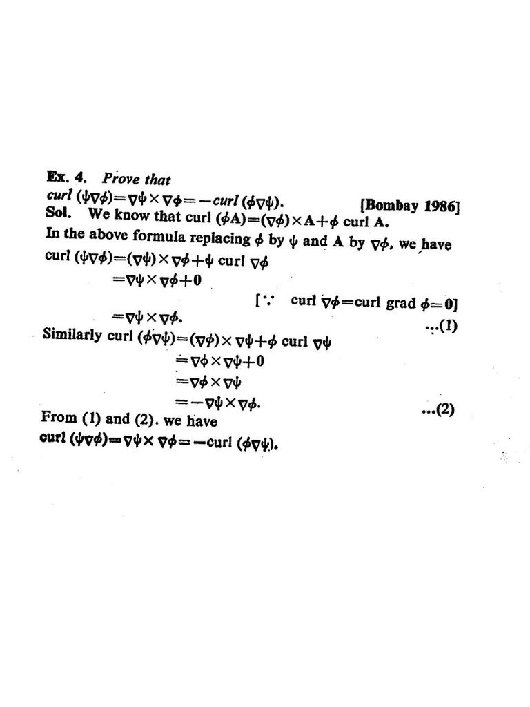 Vector Identities | PDF