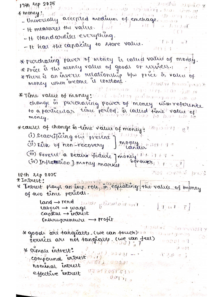 Economics Detail Notes | PDF