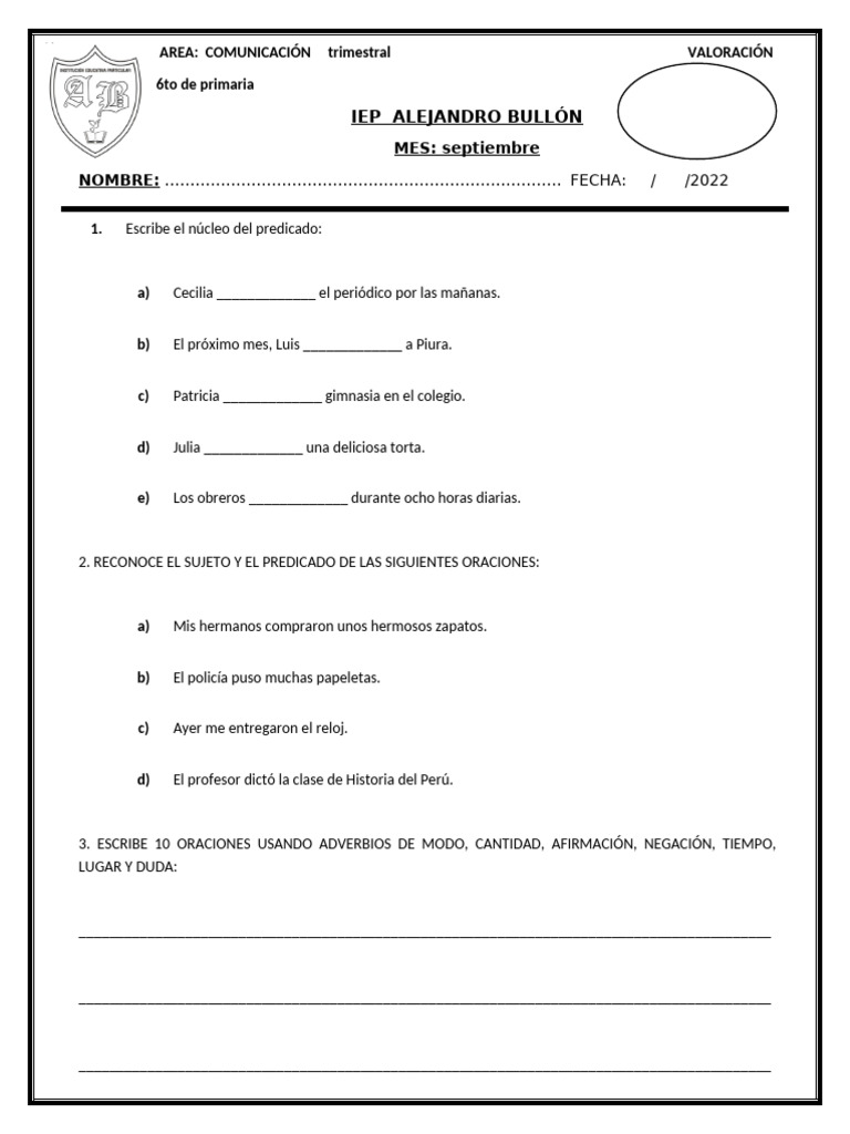 COMU6TO AGOSTO - docTRIMESTAALLL | PDF | Gramática | Tipología Lingüística