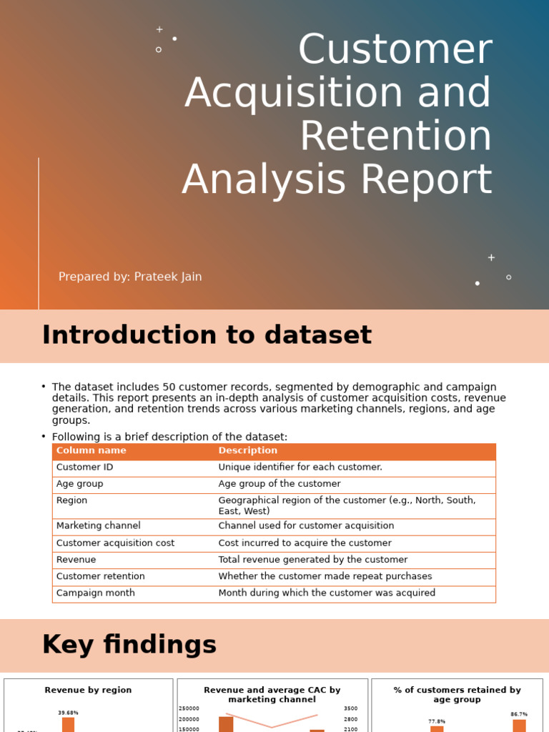 Customer Acquisition & Retention Insights | PDF | Marketing | Private ...