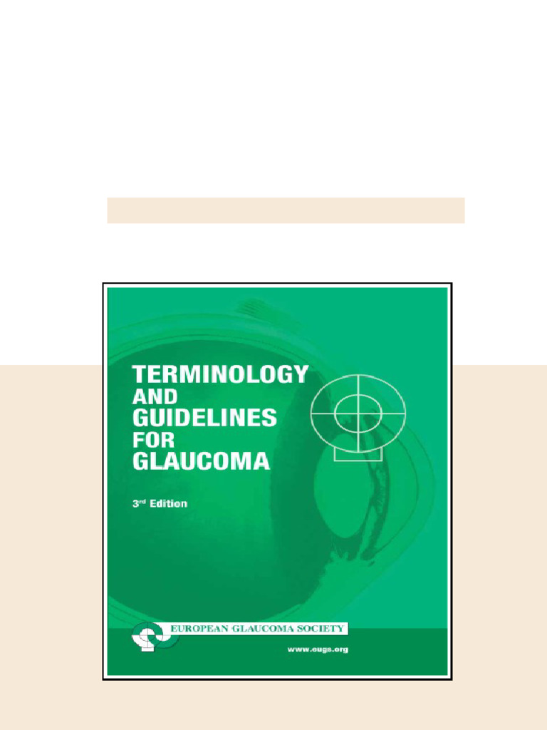 Terminology and guidelines for glaucoma 3rd ed Edition European ...