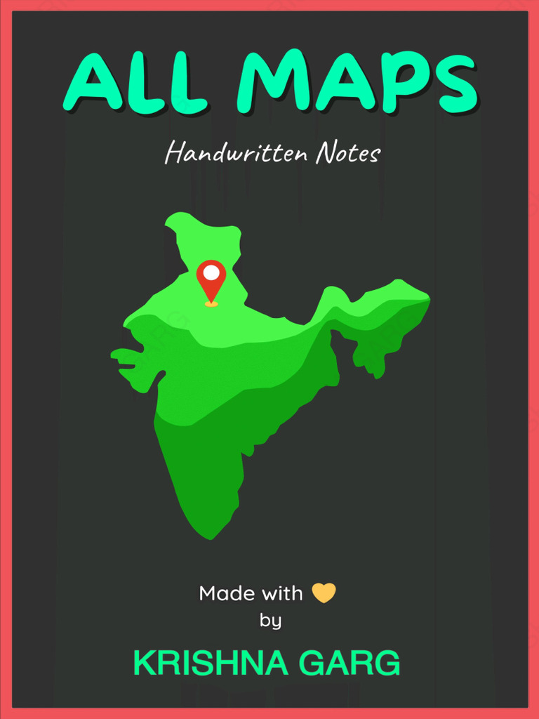 Class 10 All Map Work Cbse by Krishna | PDF