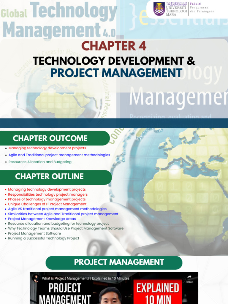 Managing Technology Development Projects | PDF | Project Management ...