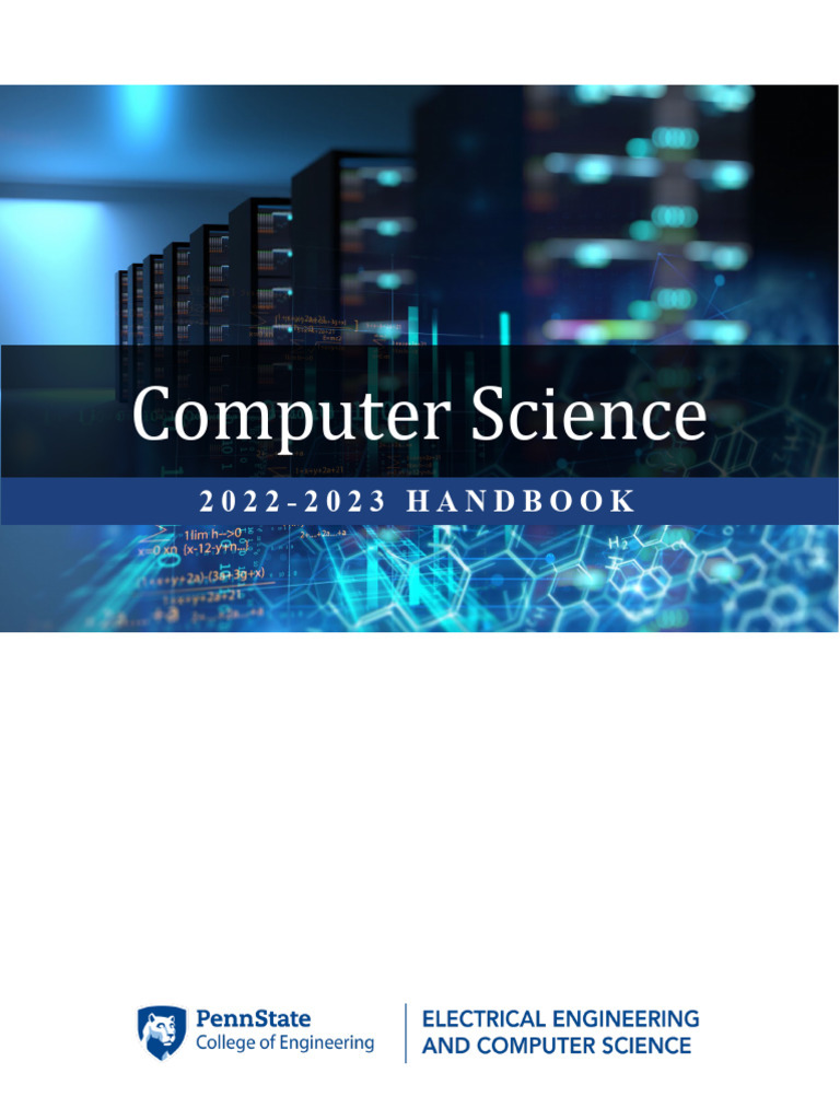 CMPSC Handbook 2022 2023 8 30 22 | PDF | Computer Science | Academic ...