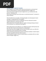 Client Session Rating Template | PDF