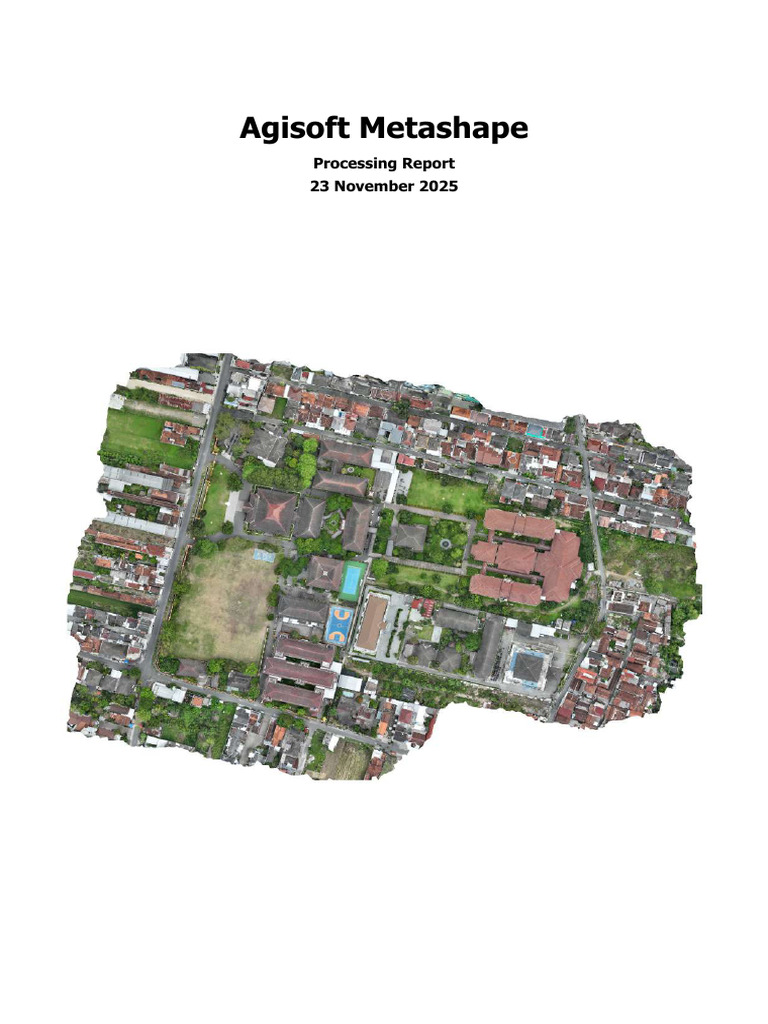 Agisoft Metashape Processing Report 2025 | PDF | Texture Mapping ...