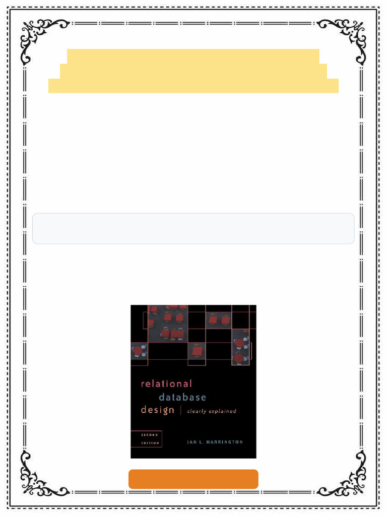 Relational Database Design Clearly Explained 2nd edition Edition Jan Lharington ebook desktop ...