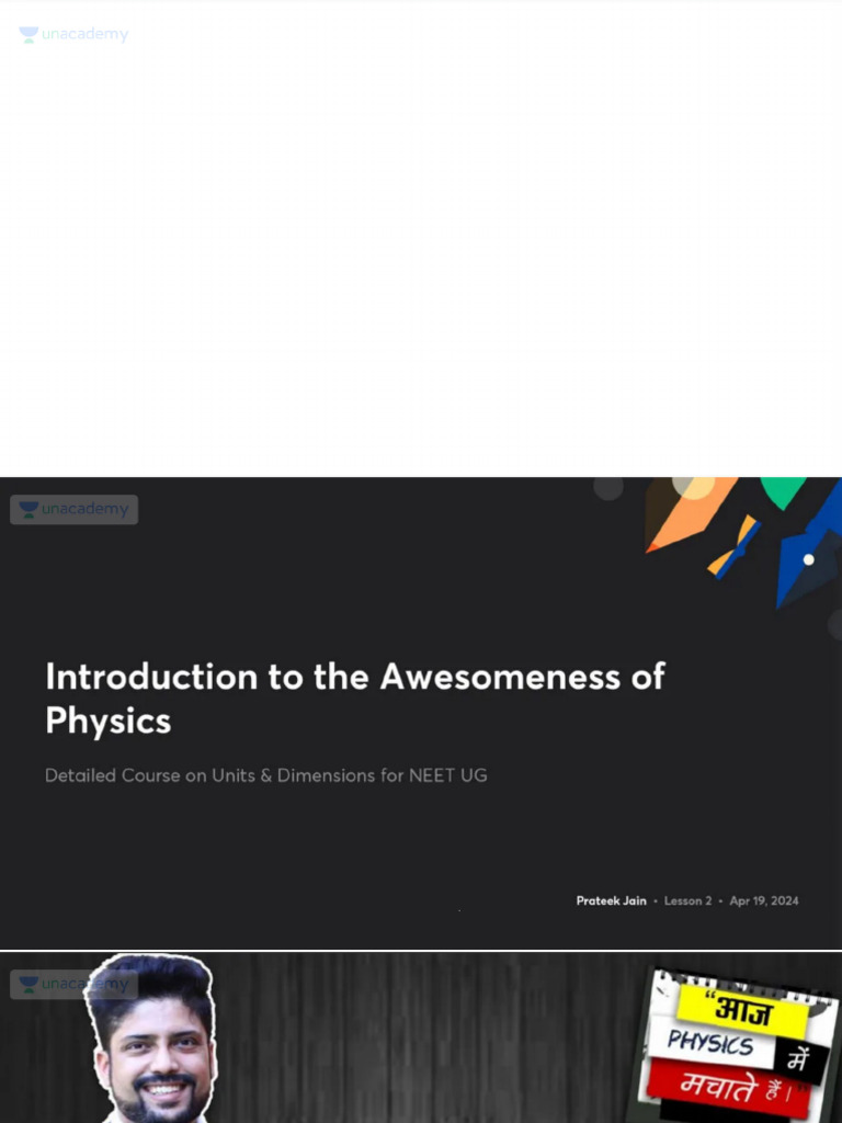 Introduction To The Awesomeness of Physics With Anno | PDF