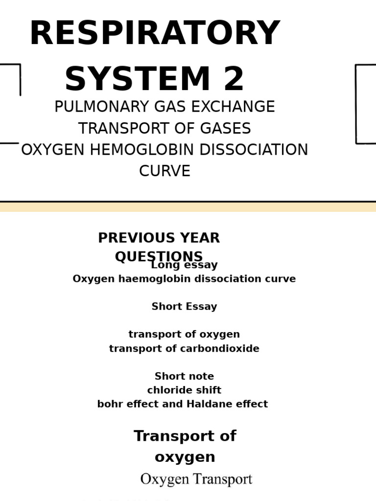 RESPIRATORY SYSTEM 2_20251211_190741_0000 | PDF | Hemoglobin | Carbon ...