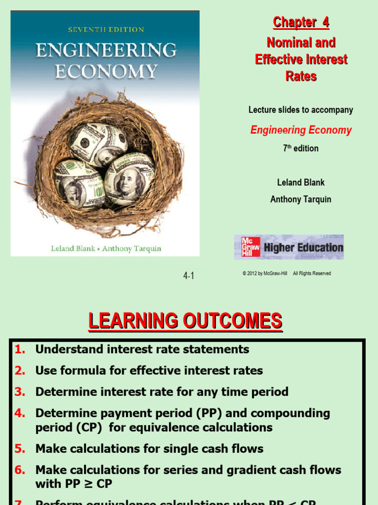 Nominal & Effective Interest Rates | PDF | Interest | Interest Rates
