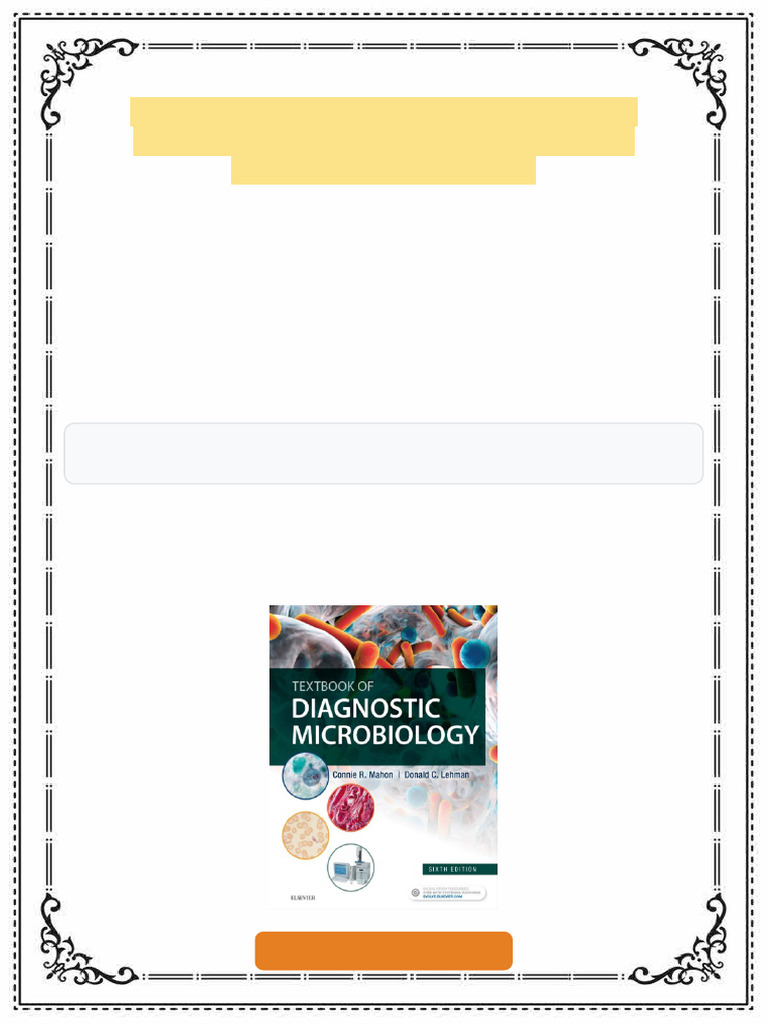 Textbook of Diagnostic Microbiology Connie R. Mahon eBook complete ...