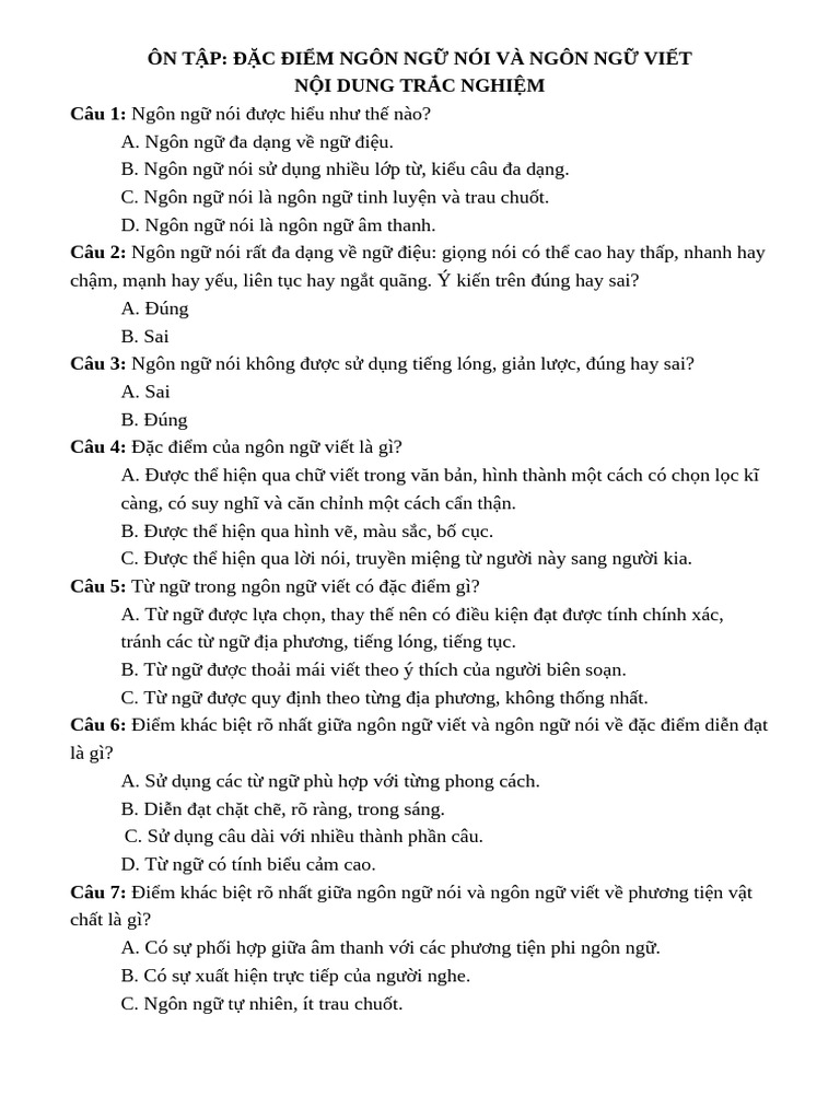 NN NOI- VIET | PDF