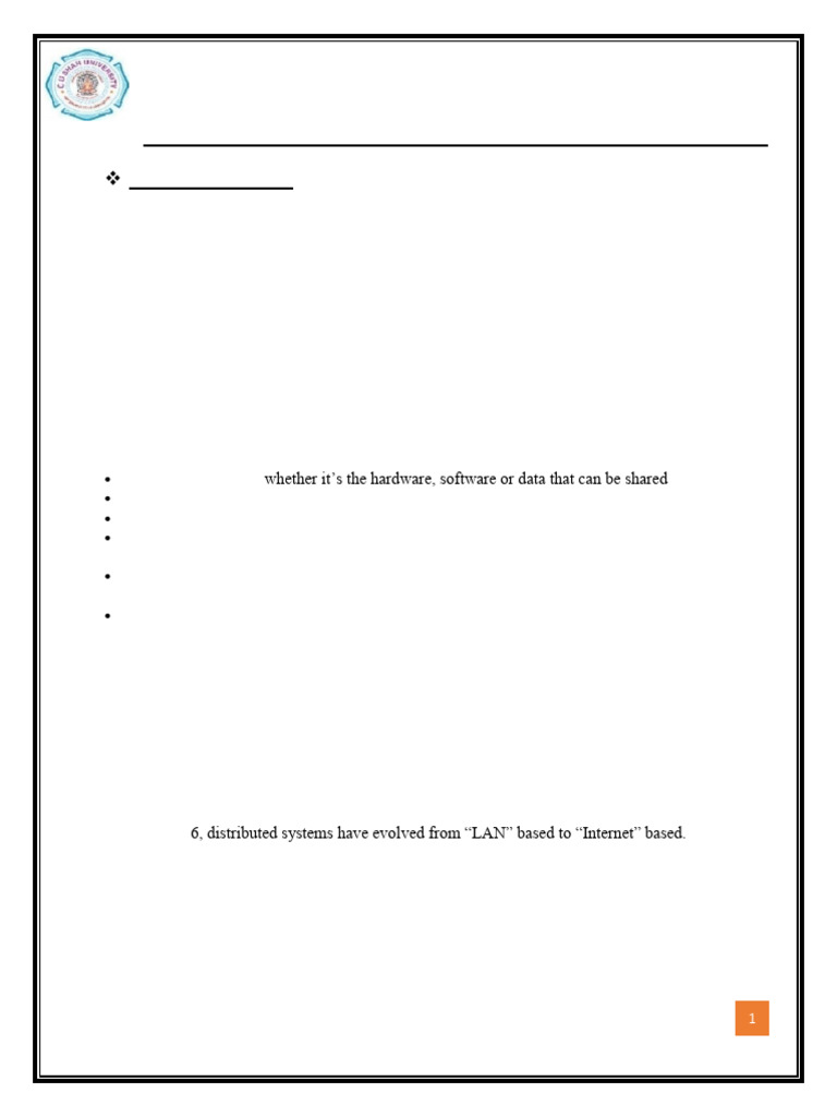 Dsy Lecturenotes | PDF | Client–Server Model | Osi Model