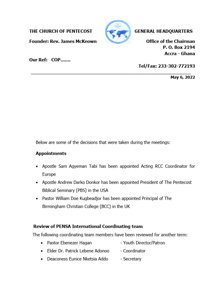 2022 MISSIONS WHITE PAPER Draft 11 | PDF | Christian Organizations ...