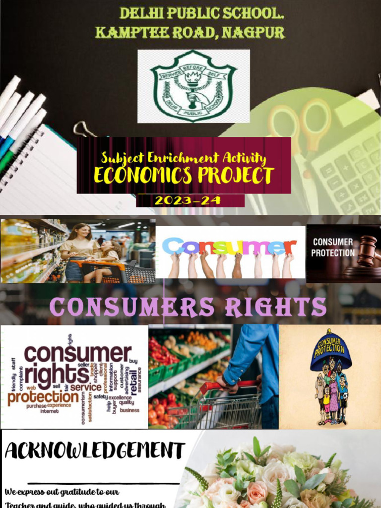 Economics Project 2023-24: Subject Enrichment Activity | PDF