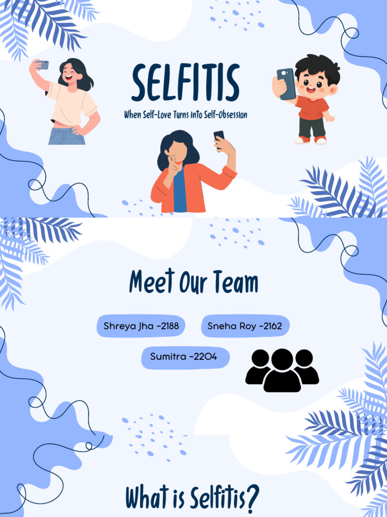 Selfitis PDF Project For Bcom Program Students Delhi University | PDF ...