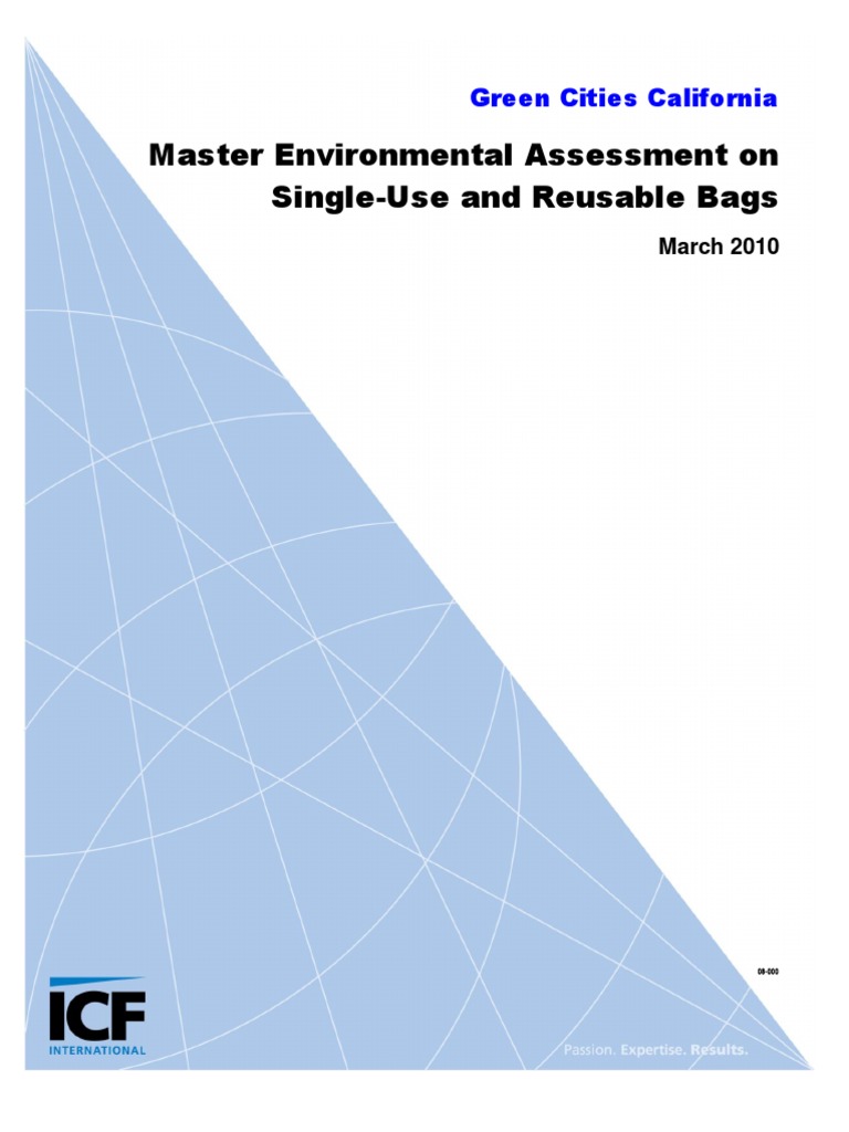 MEA - Single Use Bags | PDF | Life Cycle Assessment | Reuse
