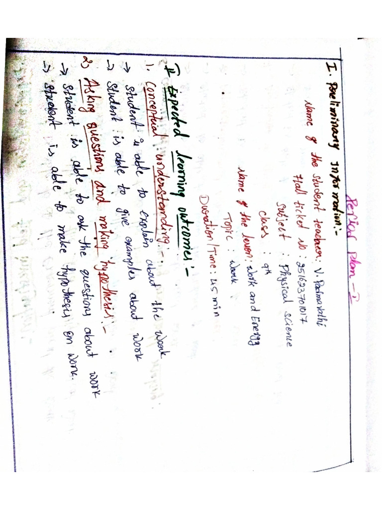 Physics General Period Plans | PDF
