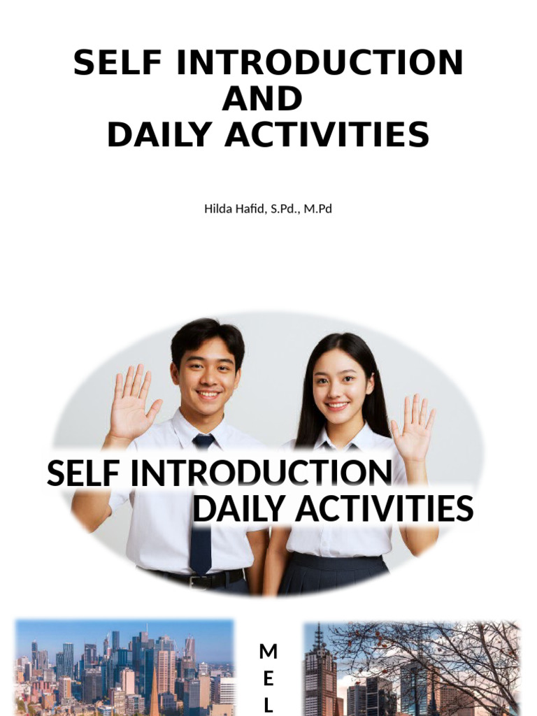Self Introduction | PDF